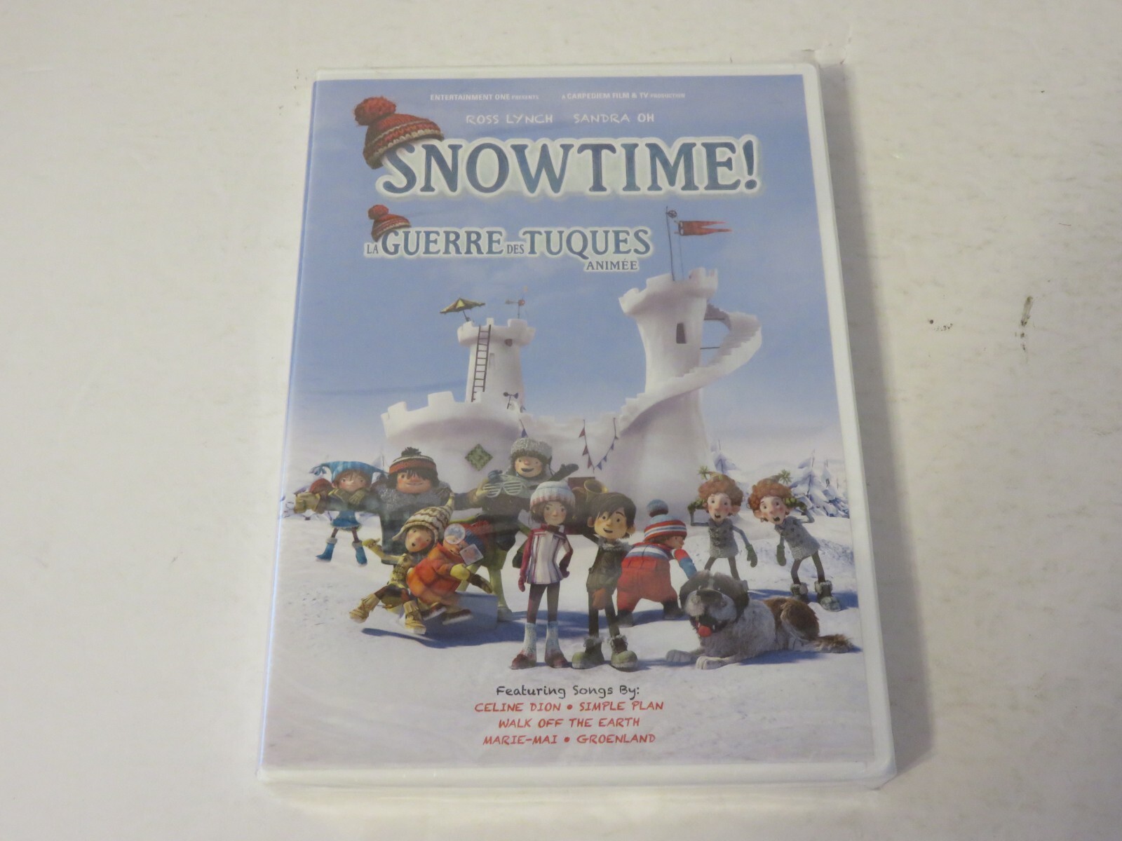 SNOWTIME! SNOW TIME ROSS LYNCH SANDRA OH NEW & SEALED DVD 826663167504 ...