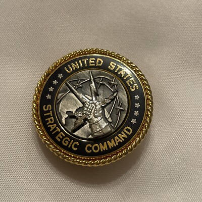 Authentic United States Strategic Command Badge High Quality Thick ...