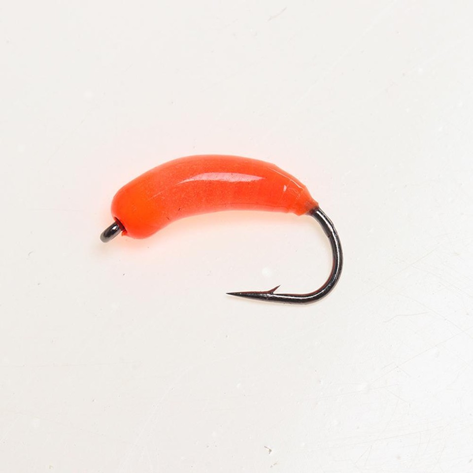 12 Earth Worm Fly Nymph Bugs for Trout Perch Bluegill Whitefish Fly ...