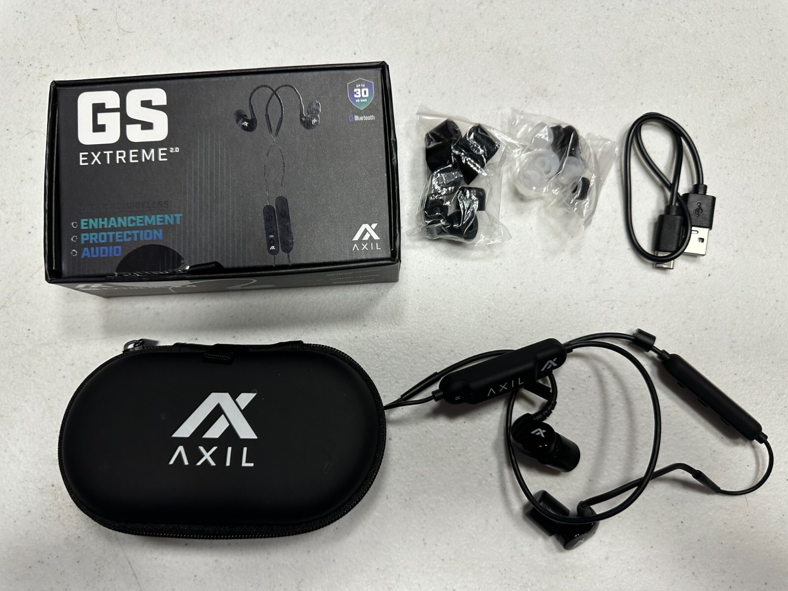 Axil GS Extreme 2.0 Active Hearing Protection Bluetooth Earbuds | eBay