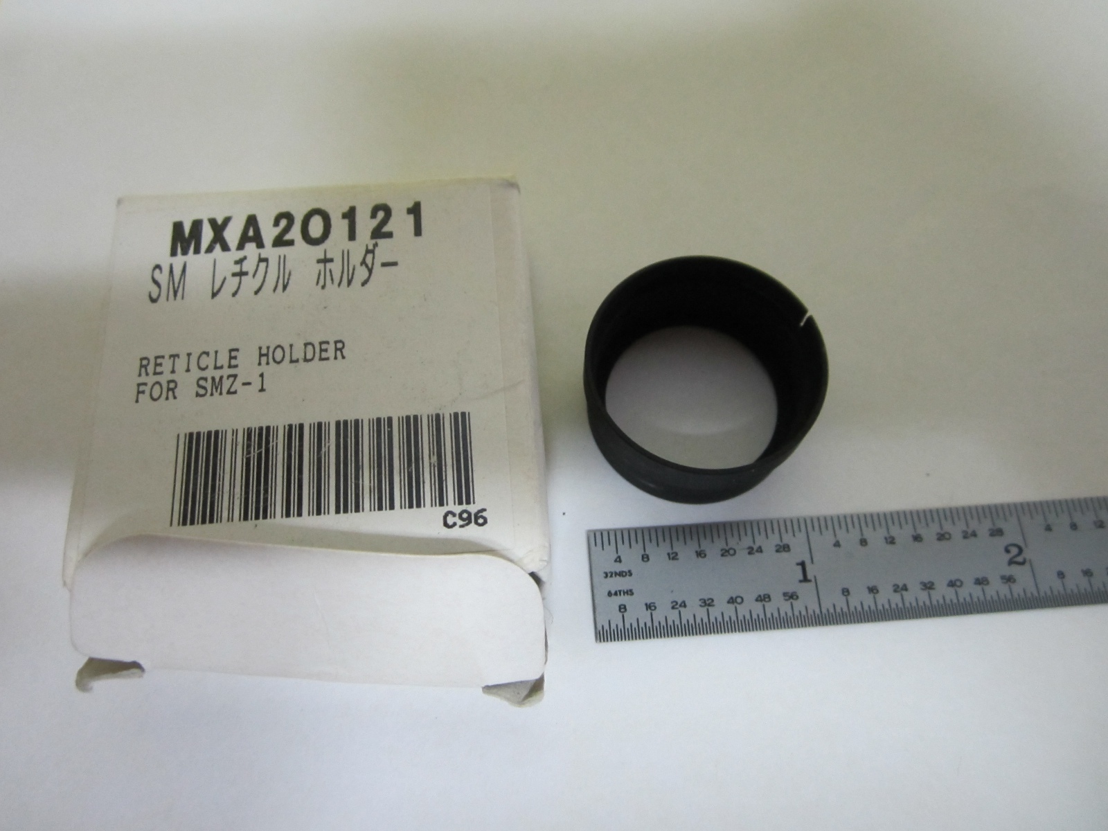 MICROSCOPE PART NIKON MXA20121 RETICLE HOLDER SMZ-1 OPTICS AS IS BIN ...