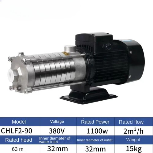 Water Pump 380v Three-phase Horizontal CNC Stainless Steel Cooling ...