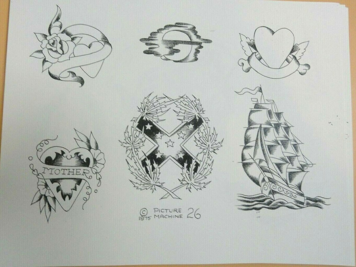 Tattoo Machine Flash Art