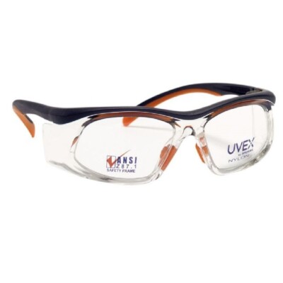 Saftey glasses Honeywell Uvex SW06 Titmus Eyewear, Clear,Orange,Brown ...