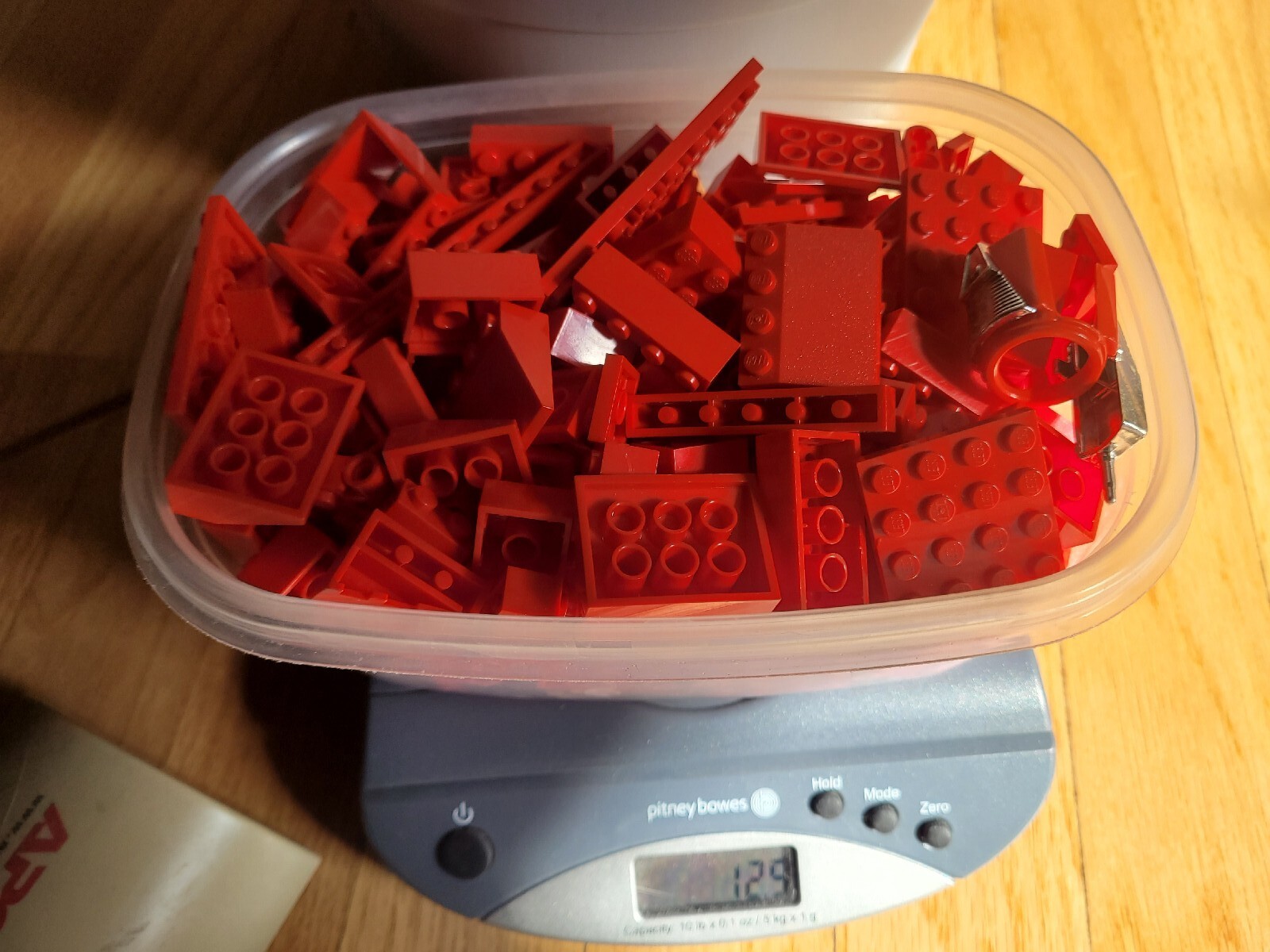 Bulk Red Lego Pieces 3/4 Pound Of Red Legos | eBay