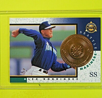 ALEX RODRIGUEZ 1998 PINNACLE MINT BRONZE #19 Seattle Mariners | eBay