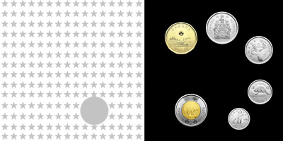 🇨🇦 Canada King Charles III Full 6-Coin Set, New Effigy Transition Era ...