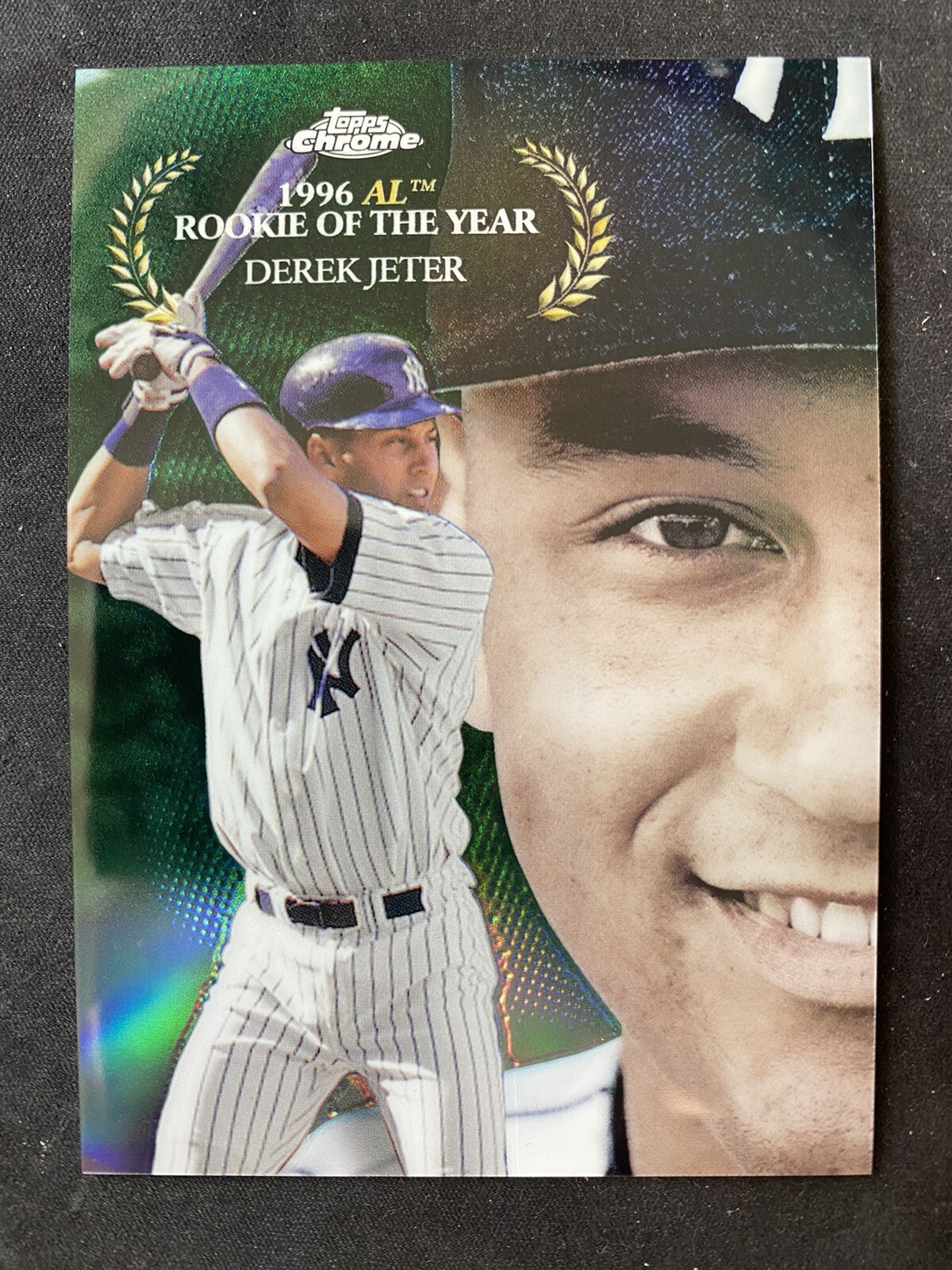 2017 Topps Chrome MLB Award Winners Derek Jeter #MAW13 Green 56/99 | eBay