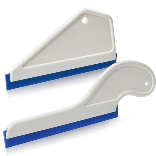 2PCS TPU Side Wiper Swiper 2Style Squeegee Water Blade for Windshield ...