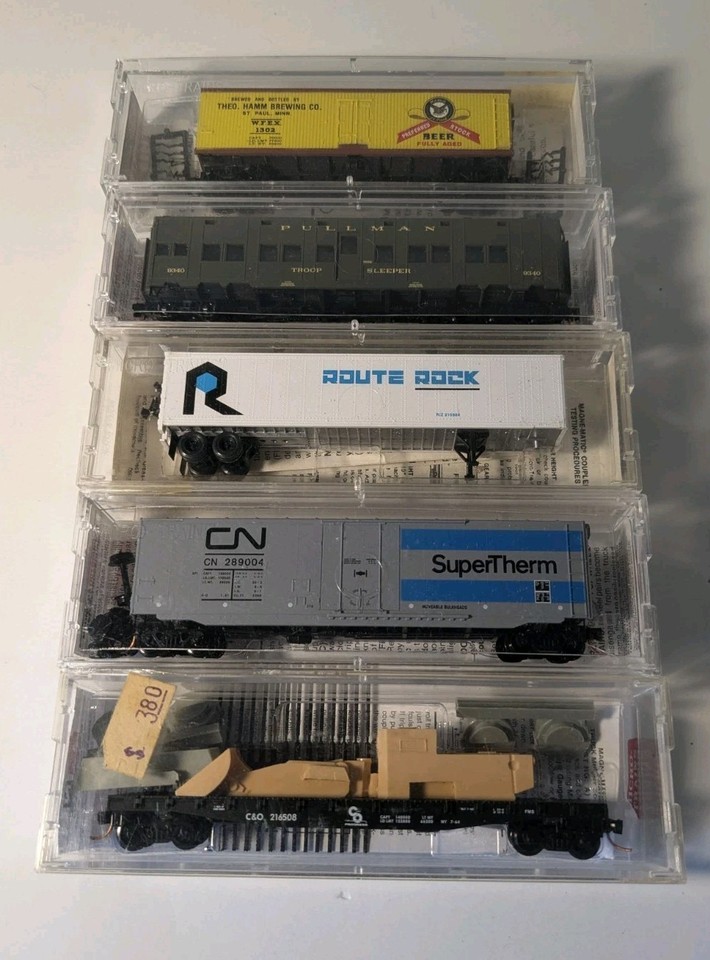 Micro Trains N Scale Freight Cars Multiple Skus - 10 Pack | eBay