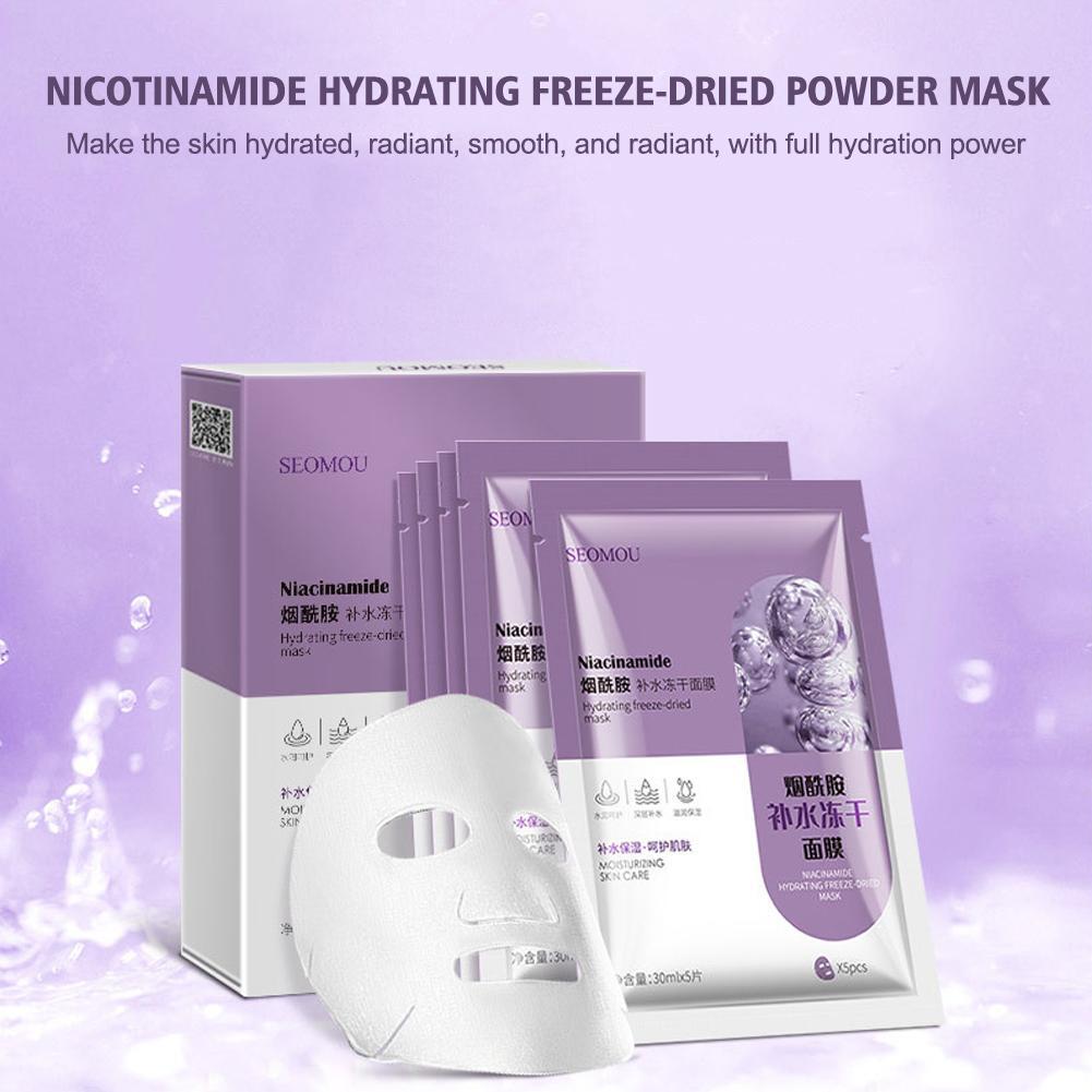 1/5* Nicotinamide Hydrating Freeze Dry Powder facial mask Hot T3 | eBay