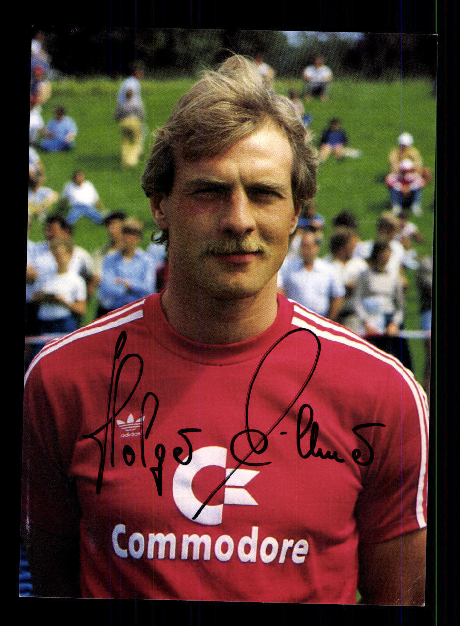 Holger Willmer Autogrammkarte Bayern München 1984-85 Original Signiert ...