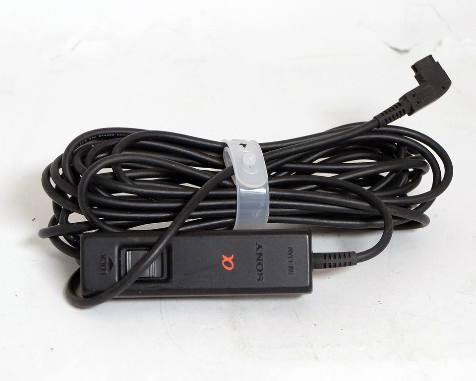 Sony Remote Switch RM-L1AM DSLR Cable Release Long Cable Genuine OEM ...