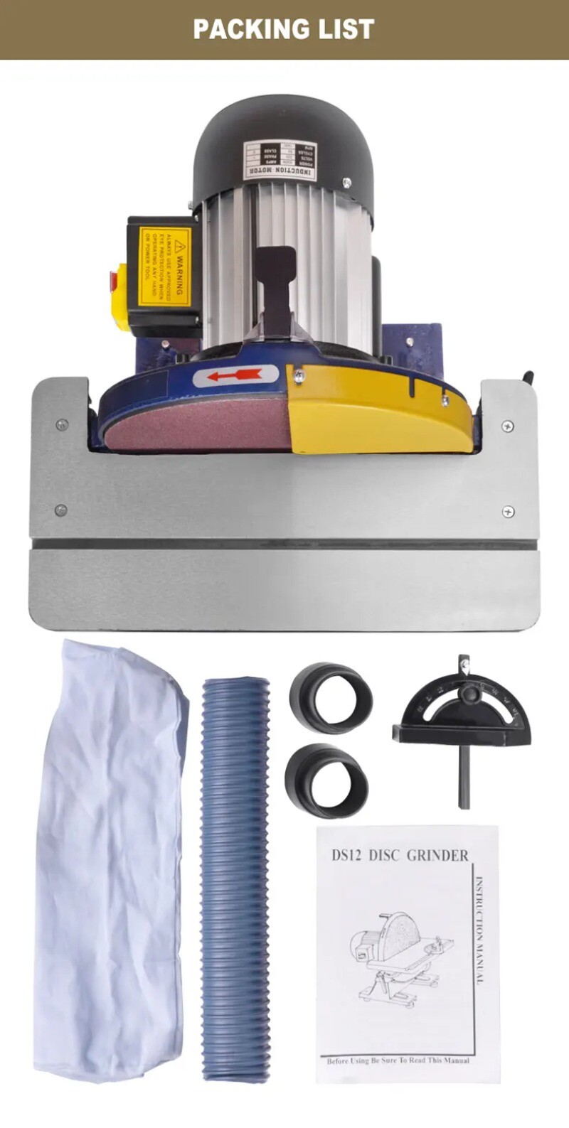 Heavy duty sanders woodworking home sanding machine diy sanding machine ...