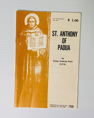 St. Anthony Of Padua A Popular Saint With Payers Devotions by Ambrose ...