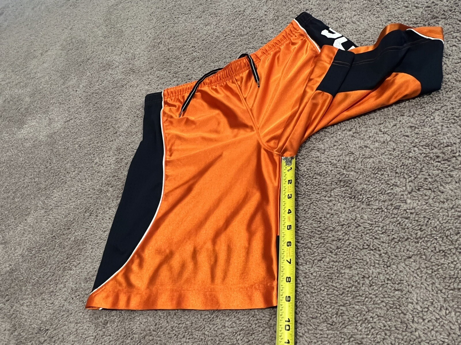 Nike Vtg. Orange Hoops Basketball Shorts XL - Gem