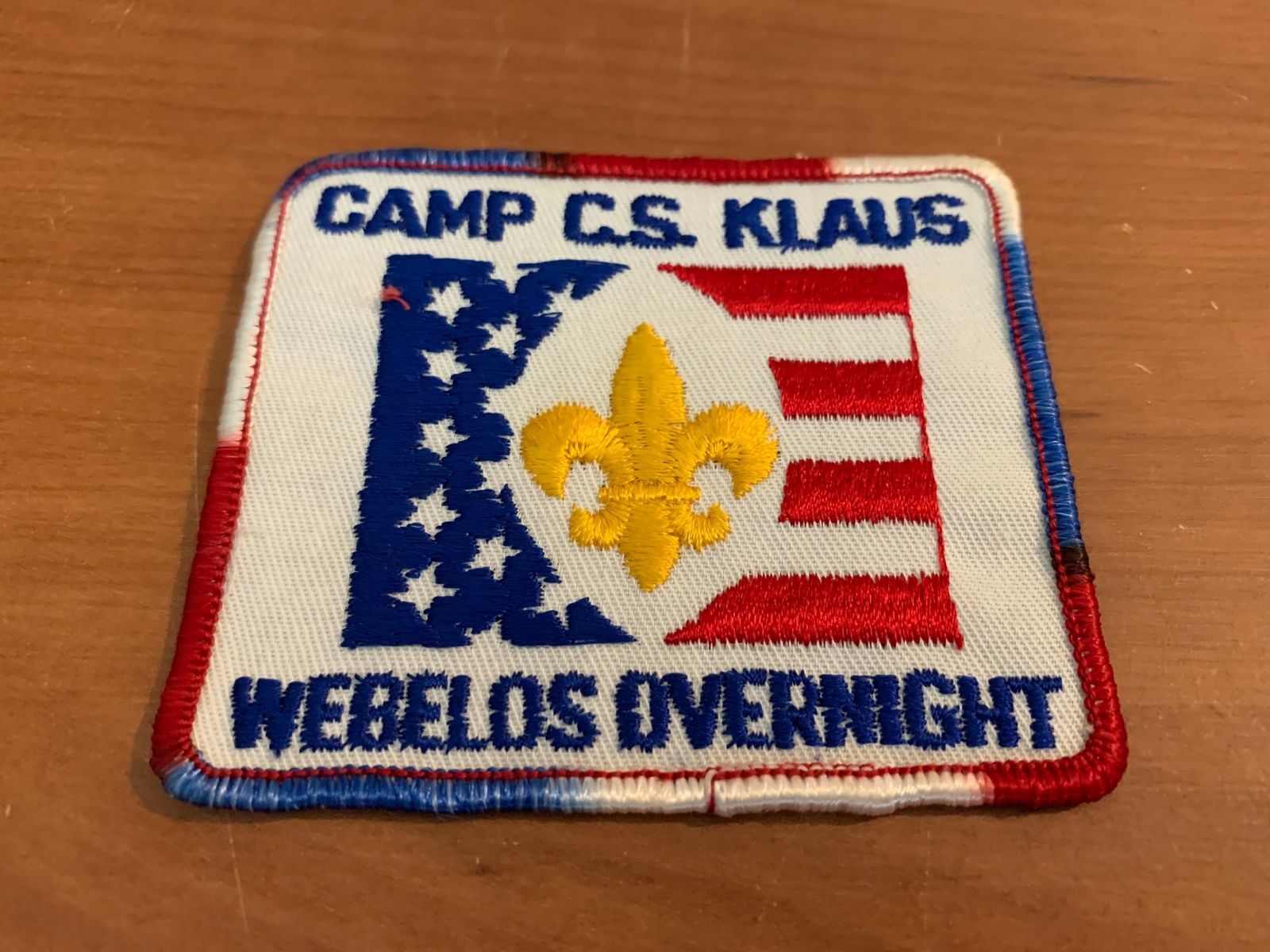 BSA, 1960’s Camp C. S. Klaus Webelos Overnight Patch, Northeast Iowa ...