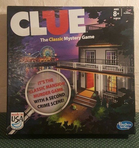 Clue The Classic Mystery Game - Hasbro 2013 Edition 653569891390| eBay