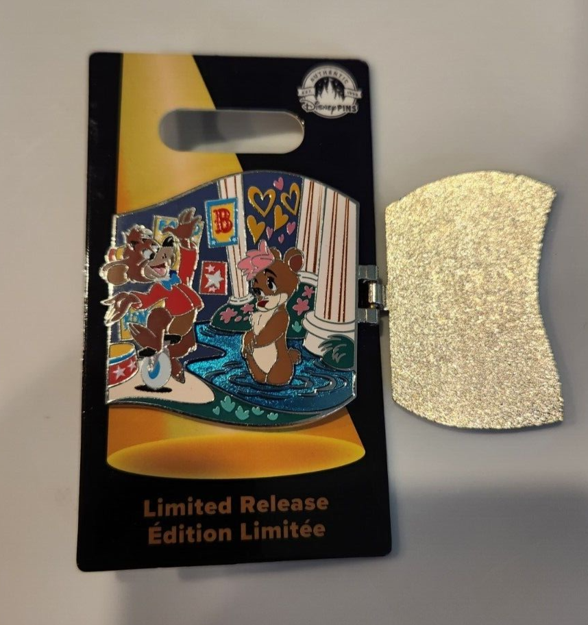BONGO THE BEAR Fun and Fancy Free 75th Anniversary Pin Disney Hinged LR ...