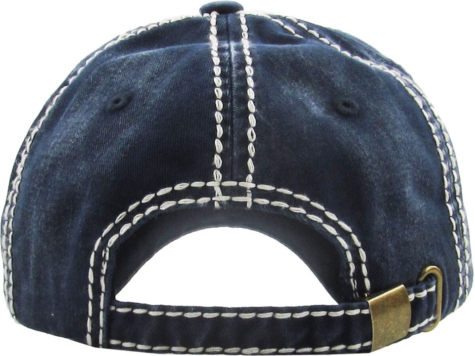 Vintage Distressed Hat Baseball Cap - AMERICA BASEBALL- KBETHOS | eBay