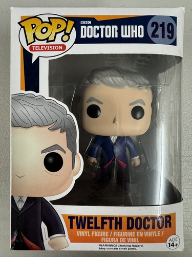 Twelfth Doctor 219 ~ Doctor Who ~ Funko Pop Vinyl ~ Television + FREE ...