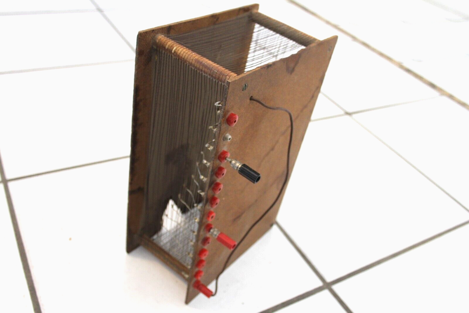 Homebrew Radio Loop Antenna 1920'-40's Wood and copper | eBay