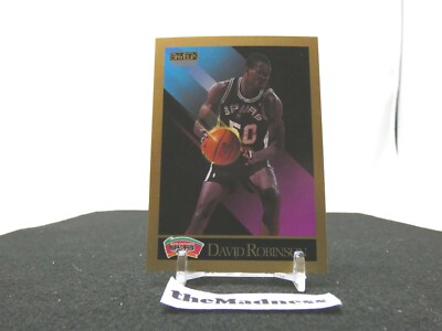 1990 Skybox David Robinson Rookie Basketball Card #260 San Antonio ...