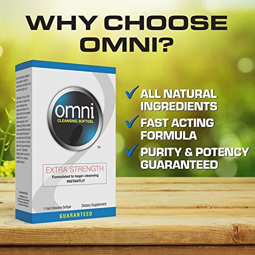 Wellgenix Omni Herbal Detox Cleanse Softgel Fast Acting Body Detox ...