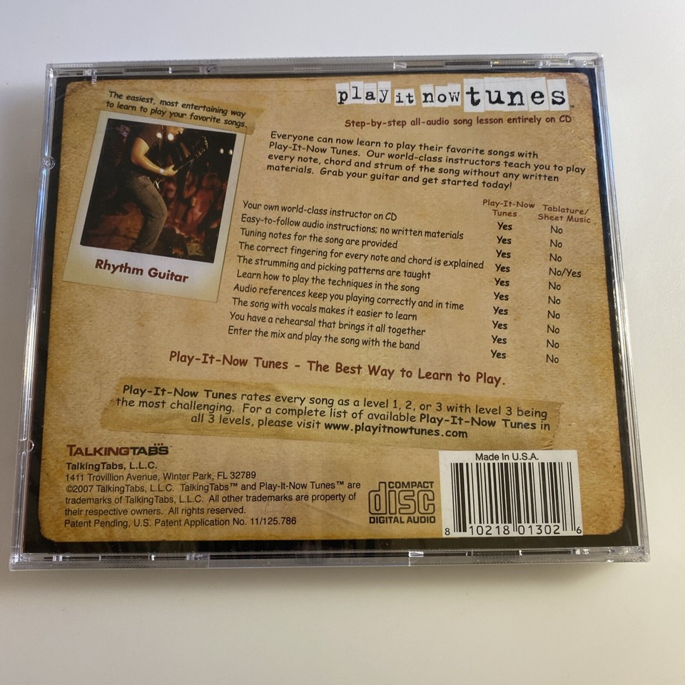 Play It Now Tunes Guitar Tabs CD 💿 Stones Paint It Black h299a | eBay