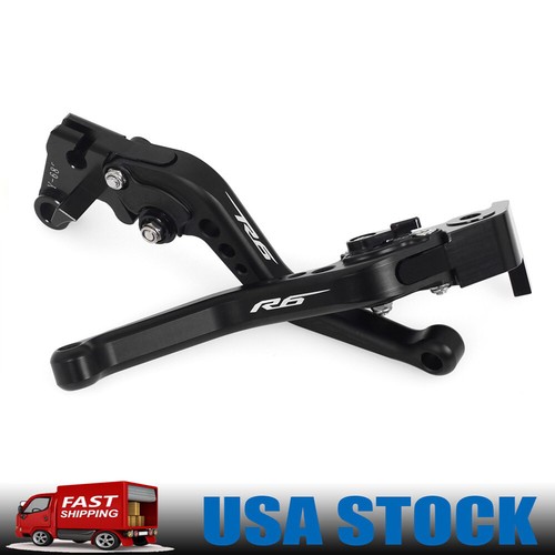 Handle Grips Brake Clutch Lever Black Fit For YAMAHA YZF R6 99-04 R6S ...
