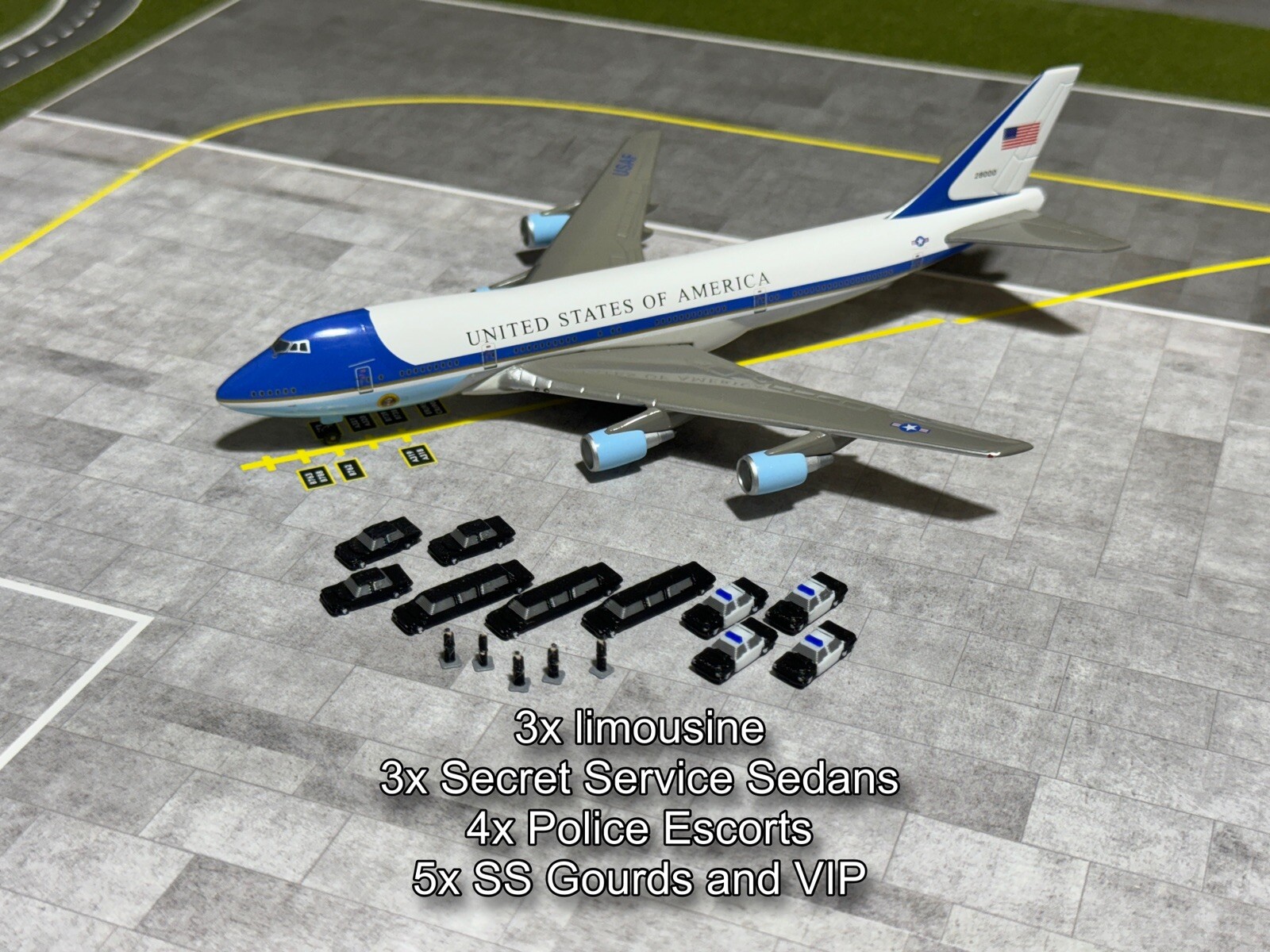 Jetset Models 1:400 scale VIP/Presidential Motorcade Set 763116707910| eBay