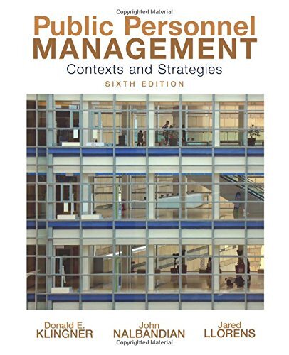 Public Personnel Management by Klingner (paperback) 9780136026884| eBay
