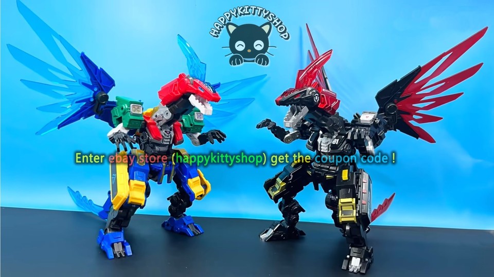 Quantum Heroes Dinoster Guardians Metatron Alpha Transformer Robot ...