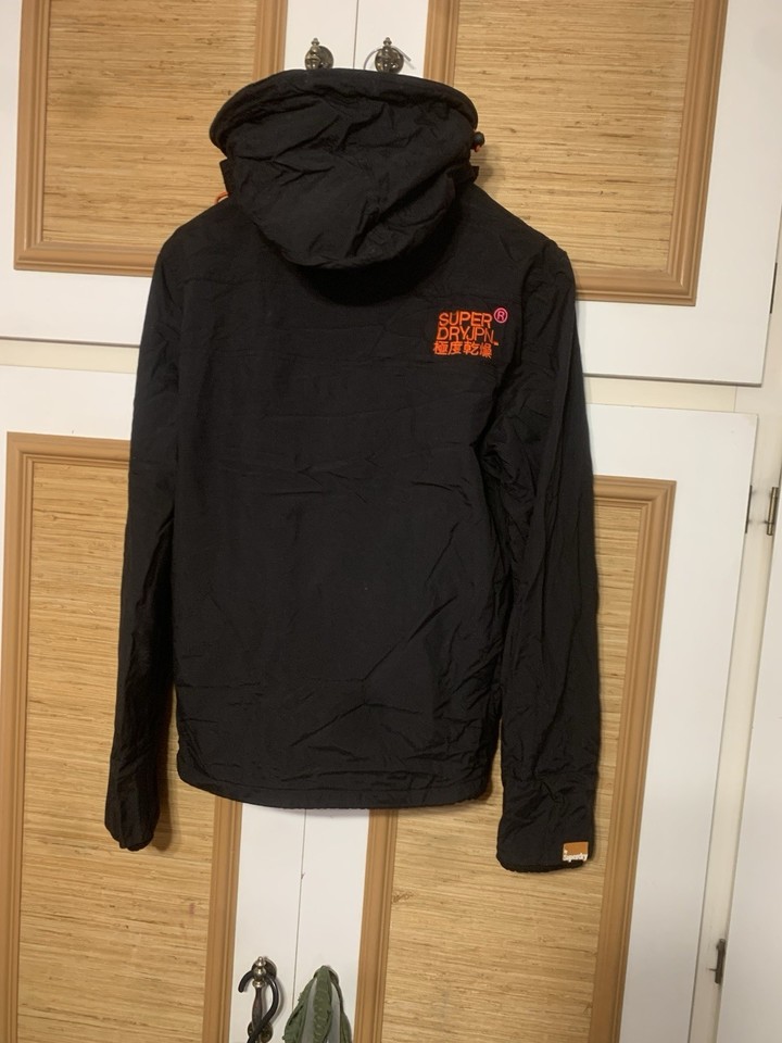 Superdry Women's Full Zip Jacket Coat Fleece Inside Size Medium VGC ...