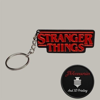 STRANGER THINGS 3D Printed KEYCHAIN | eBay