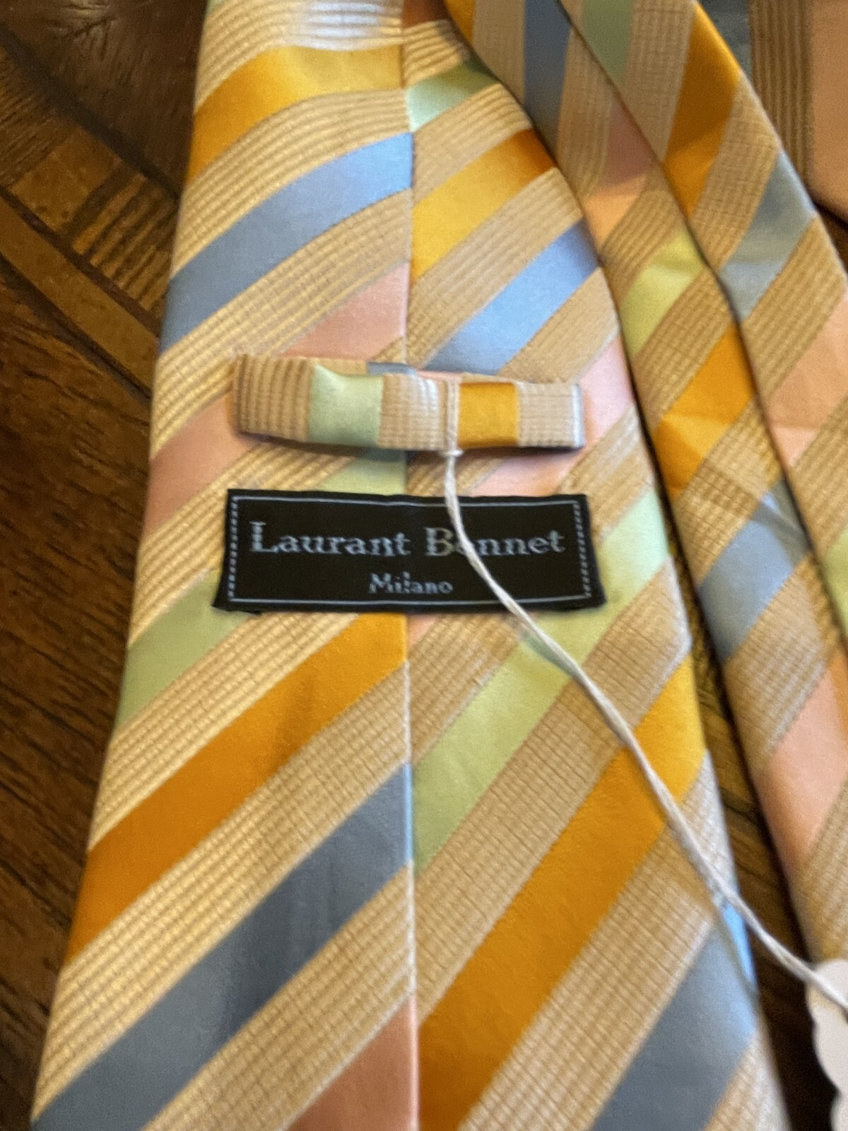 LAURANT BENNET COUTURE HIGH END DRESS SUIT DESIGNER NECKTIE TIE FREE ...