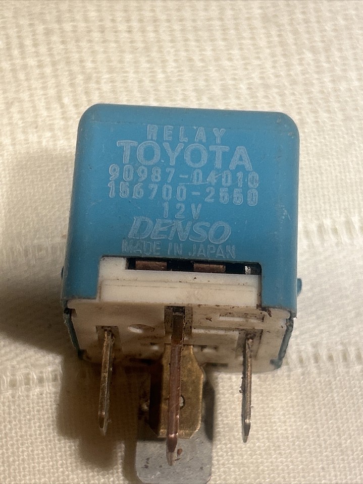 OEM - Toyota Denso BLUE RELAY 90987-04010 , 156700-2550 12V Made In ...