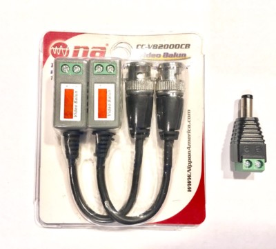 Lorex Swan Power Video Cable Extension CCTV Over CAT5 Cat6 Up To 300ft ...