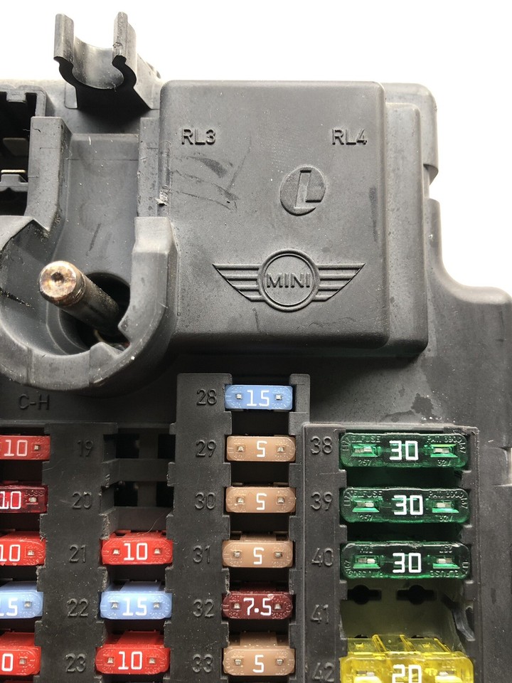 2007-2013 Mini Cooper R55 R56 R57 R61 JBE Junction Box Fuse Module OEM ...