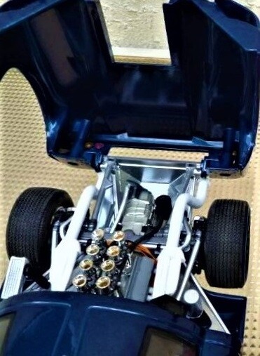 Race Car 1 Le Mans Custom Built Metal Body Model 18 Racing Racer 24 ...