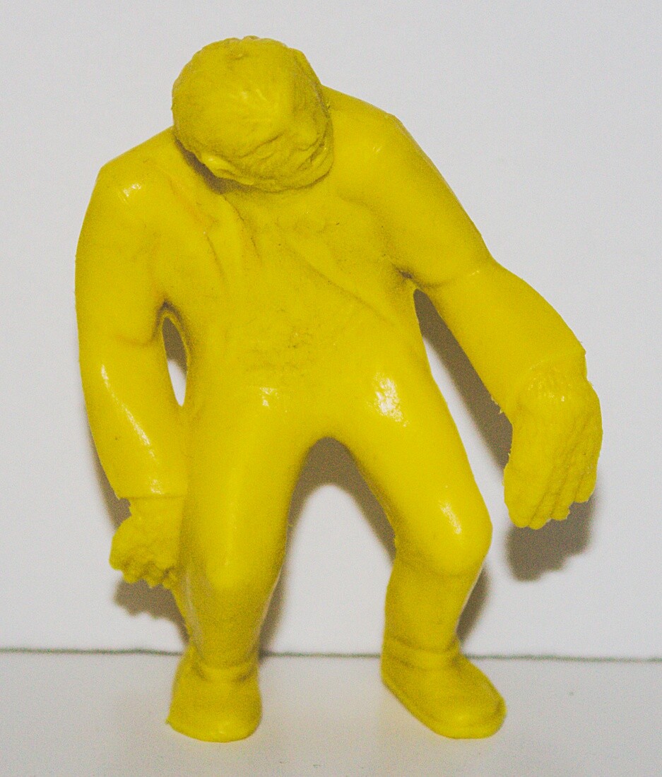 Palmer Plastics Monsters Yellow Werewolf / Wolfman PVC Figure 1964 ...