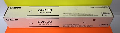 Canon GPR-30 BLACK Toner Cartridge | eBay