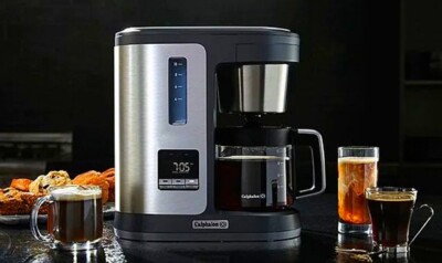 Calphalon 10 Cup Stainless Steel, Digital, & Programmable Coffee Maker ...
