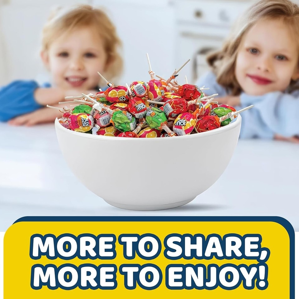 Jolly Rancher Round Lollipops, Assorted Fruit Filled Pops, Bulk Candy ...