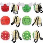 Super Mario Bros Koopa Troopa Stuffed Backpack Turtle Shell Plush Toys ...