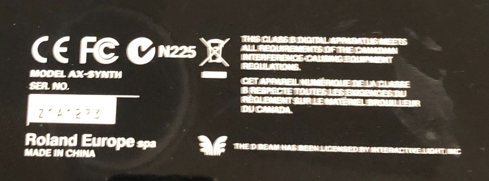 Roland AX-Synth Keyboard Synthesizer w/ Hard Case 886830742576 | eBay