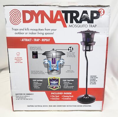 NEW, DYNATRAP Insect Trap with Pole and Water Collection Tray, DT1210 ...