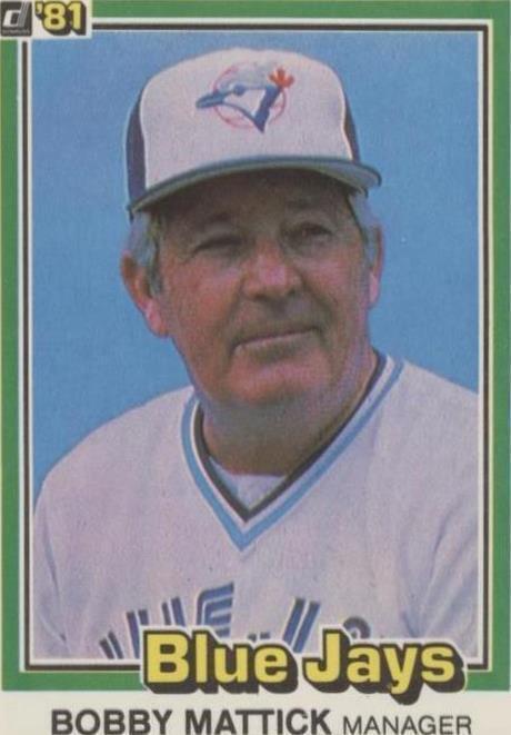 1981 Donruss - Bobby Mattick #570 for sale online | eBay