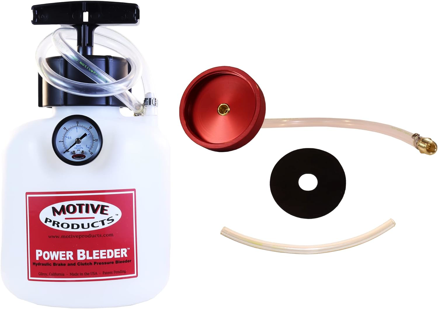 Motive Products 0111 First Gen Power Bleeder 2-Quart Tank with Hose and ...