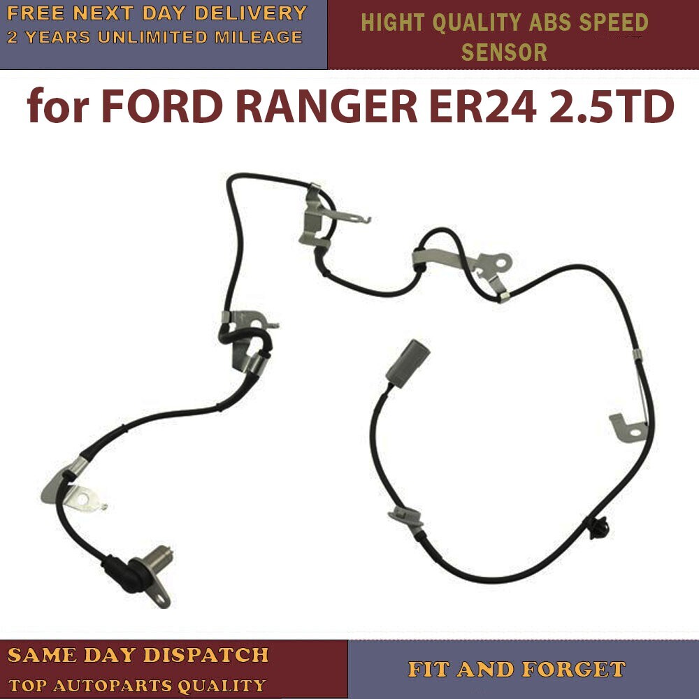 FOR FORD RANGER ER24 2.5TD ABS SPEED SENSOR 1990-2016 FRONT LEFT ...